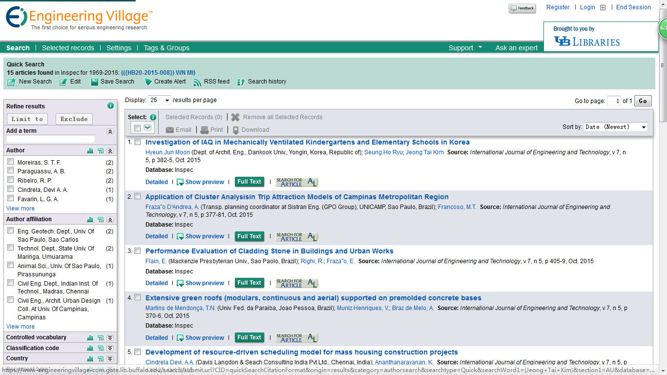 News - IJET-International Journal of Engineering and Technology