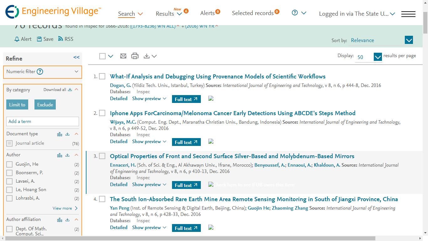 News - IJET-International Journal of Engineering and Technology
